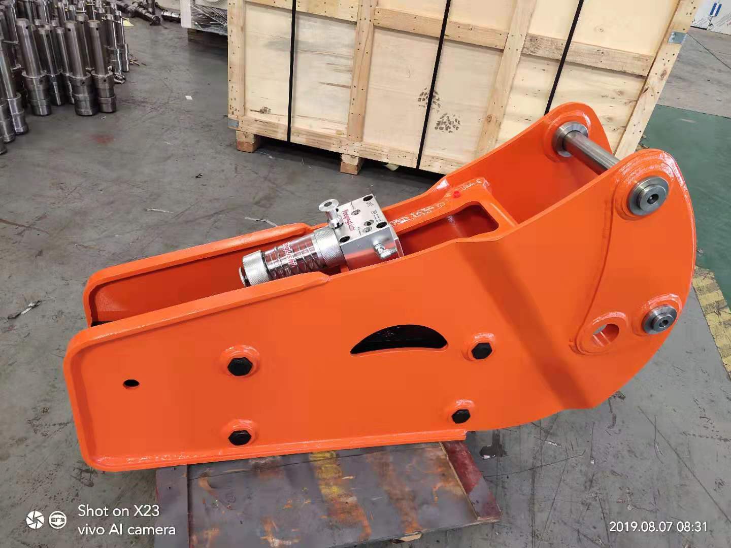 Detachable Backhoe Loader Type Breaker with Pins for 6t Excavator from ...